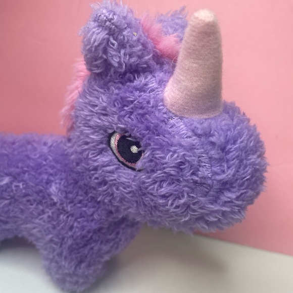Greenbrier | Toys | Fuzzy Friends Purple Pink Unicorn Plush 8 Soft ...